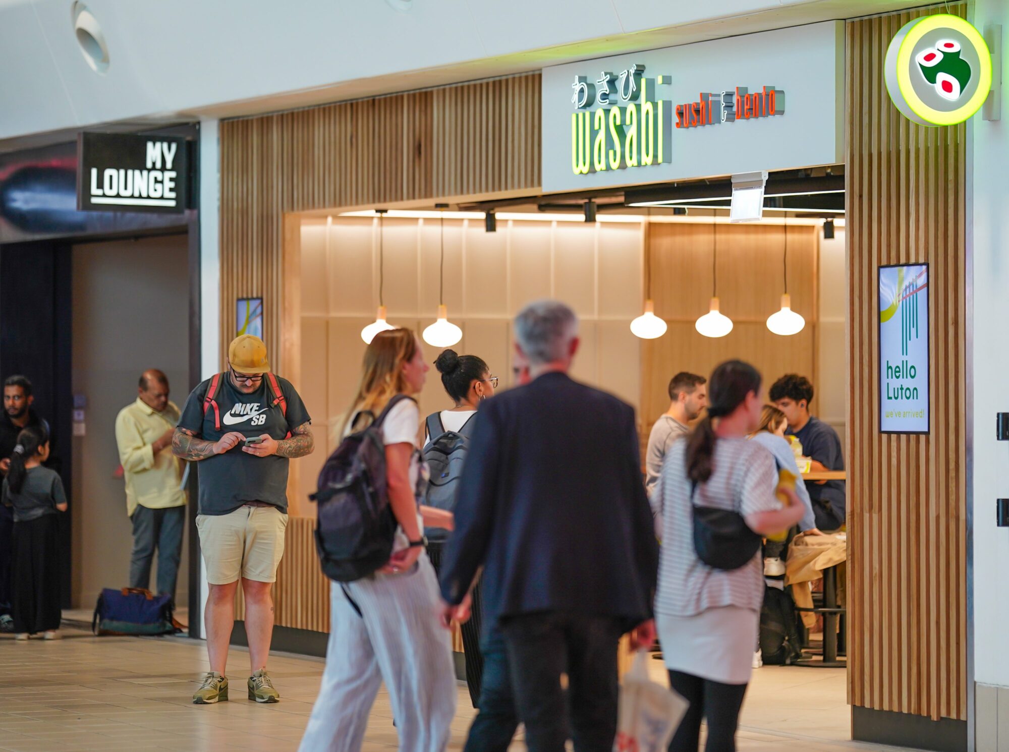 New Location: Luton Airport - Wasabi | Sushi & Bento